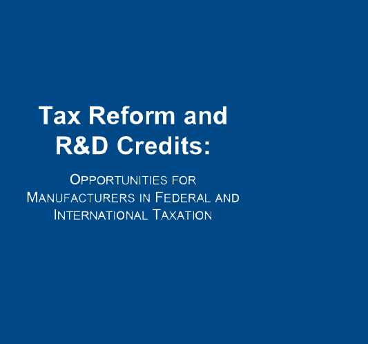 TAX REFORM AND R&D CREDITS - DiSanto, Priest & Co.